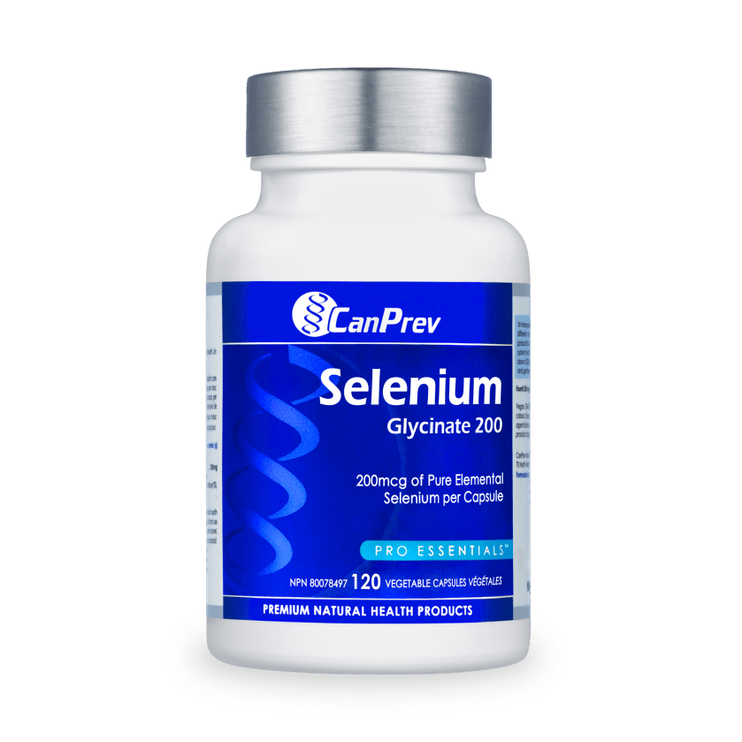 CanPrev Selenium Glycinate 200mcg 120 Veg Capsules