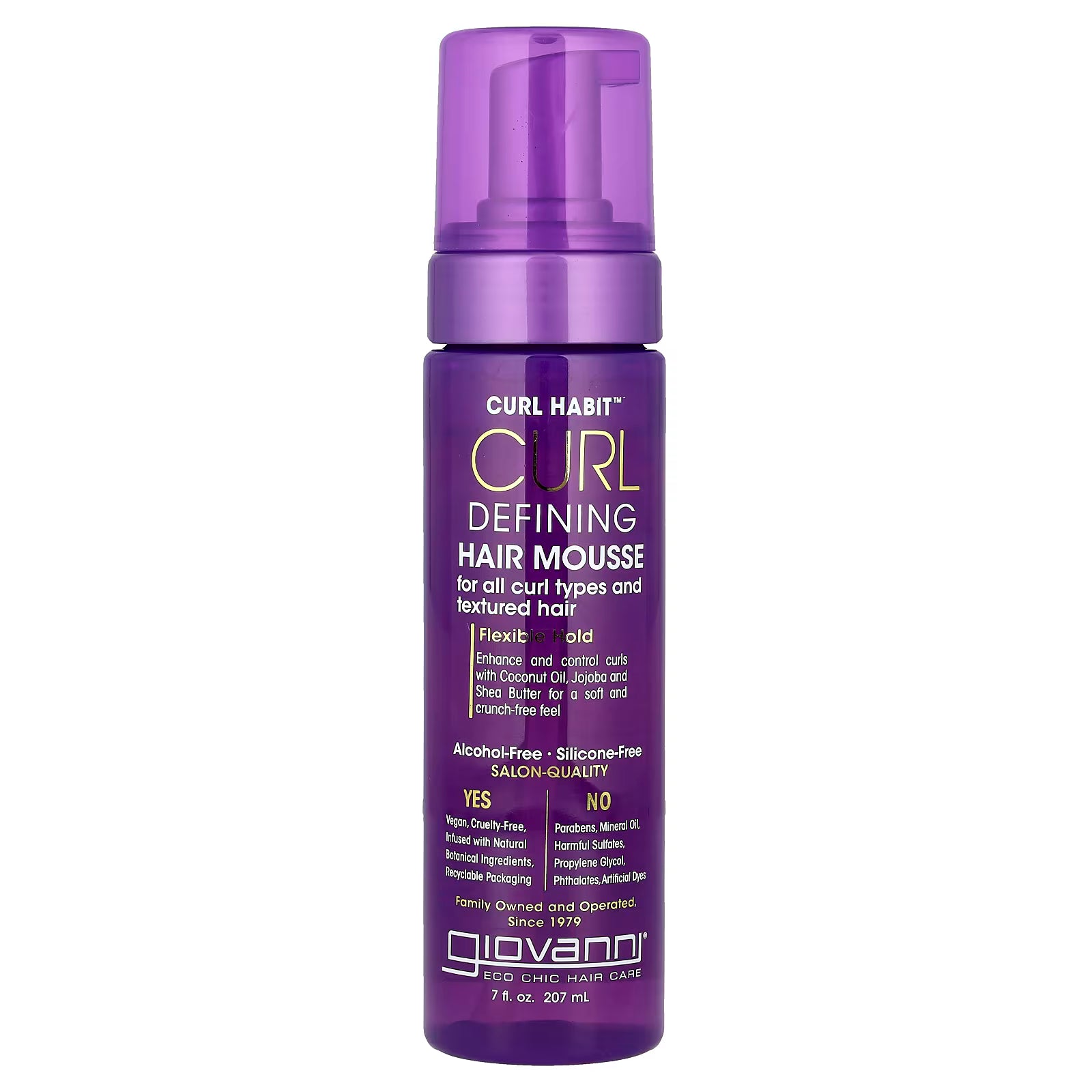 Giovanni Curl Habit, Curl Defining Hair Mousse 207mL
