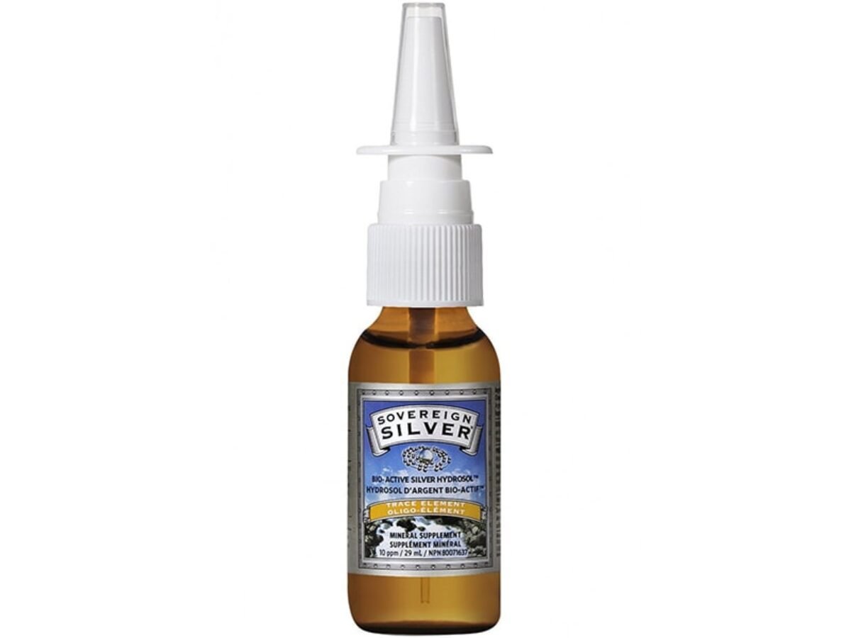Sovereign Silver Bio-Active Silver Hydrosol Nasal Spray 10PPM 59mL