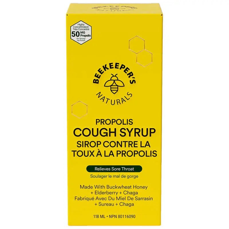 Beekeeper's Naturals Propolis Cough Syrup 118mL – Nutrition Plus