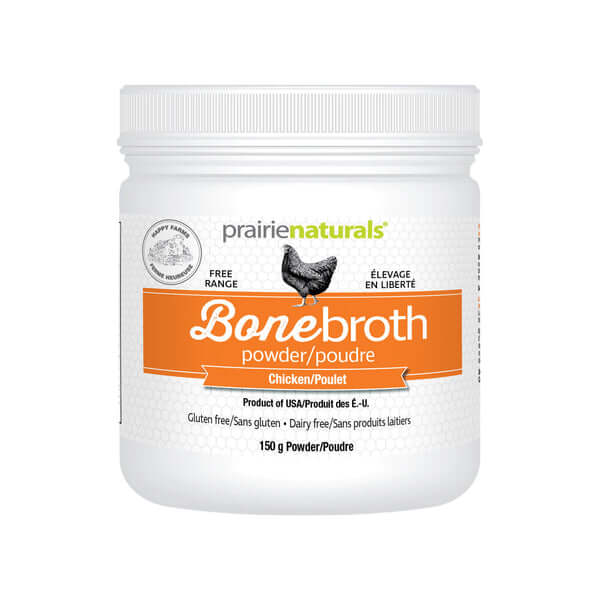 Prairie Naturals Grass Fed Chicken Bone Broth Protein 300 Grams ...